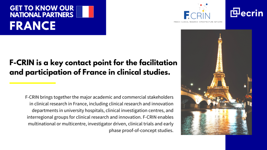 Get to know our National Partner: F-CRIN | Ecrin